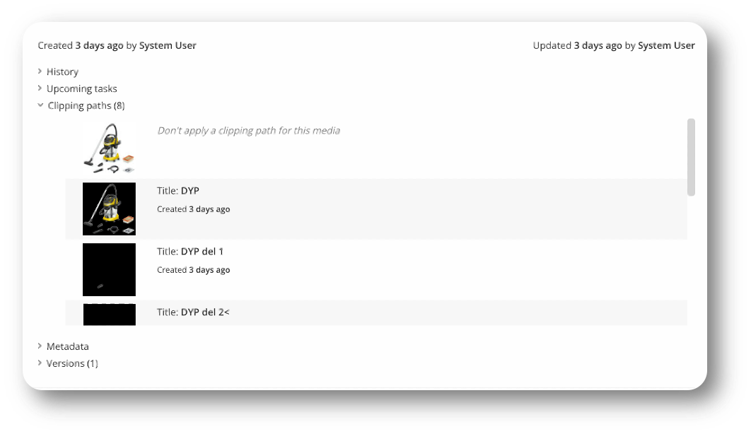 How to manage clipping paths on your assets