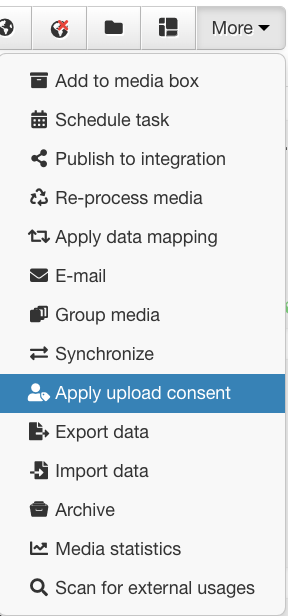 How you apply Consent Upload to multiple files